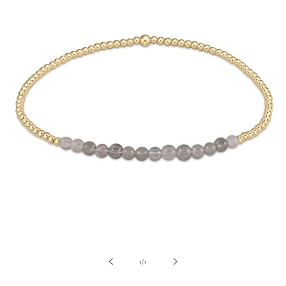 enewton | Jewelry | Nwt Enewton Gold Bliss 2mm Bead Bracelet Labradorite | Poshmark